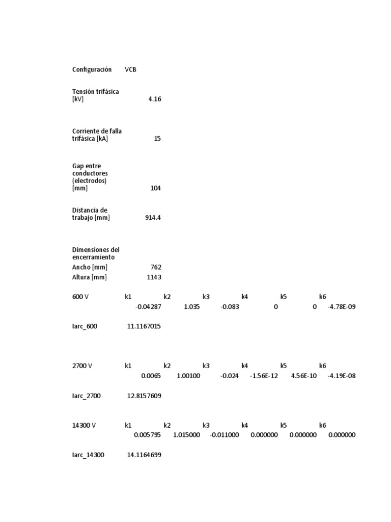 Ejemplo Af Ieee 1584 2018 | PDF