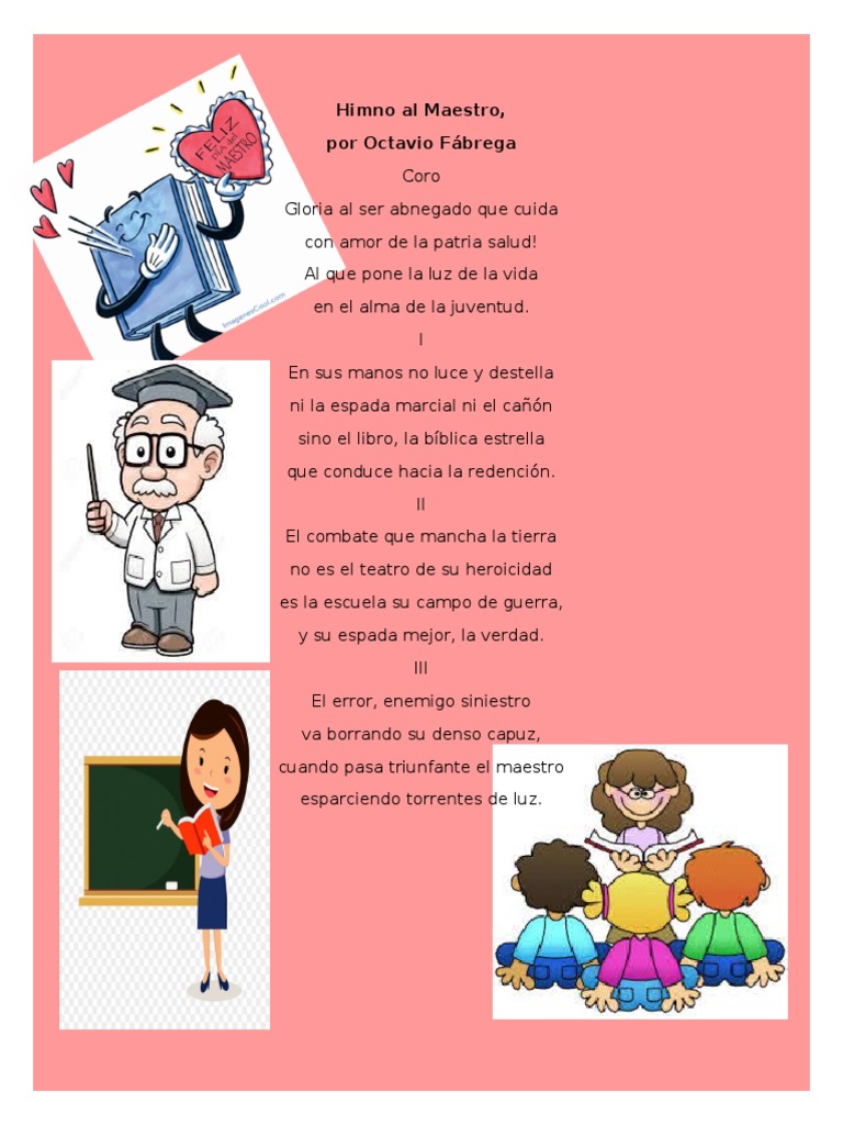 Himno Al Maestro | PDF