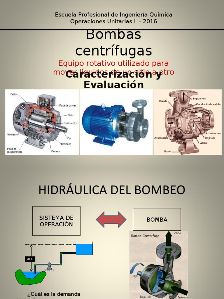 Bombas Centrífugas | PDF | Bomba | Descarga (hidrología)