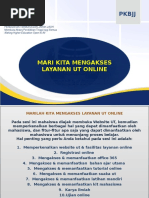 Panduan Lengkap Laman Silayar UT | PDF