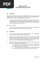Snug-Tightened Bolt Installation Guide | PDF | Mechanical Engineering