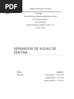 Gestión de Aguas de Sentina en Buques | PDF | Agua | Bomba