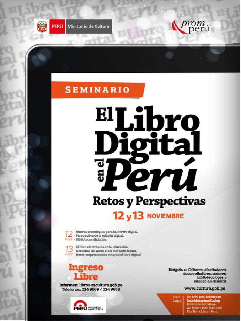 Librodigital | PDF | Perú | Publicación