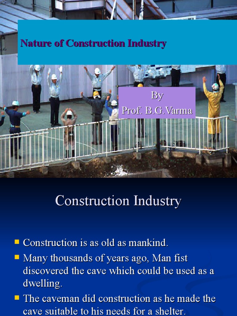 Overview of the Construction Industry | PDF | Infrastructure | Economies