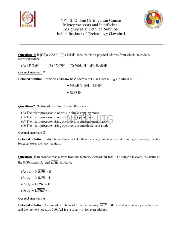 Assignment 1 Pdf Pdf Binary Coded Decimal Bit
