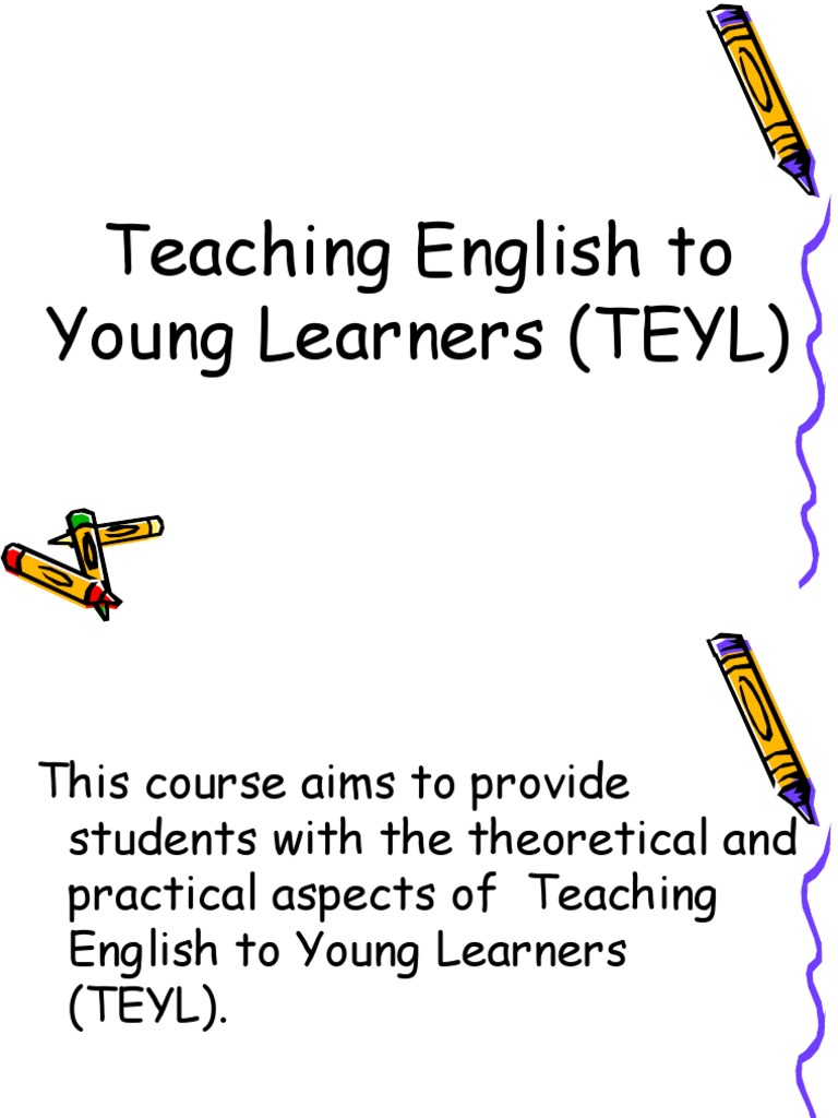 TEYL | PDF | Vocabulary | Learning