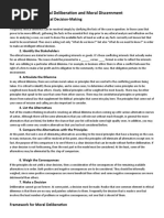 ACA Ethical Decision - Making Model | PDF | Decision Making | Justice