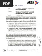MC Guidelines On EODB Month 1 | PDF