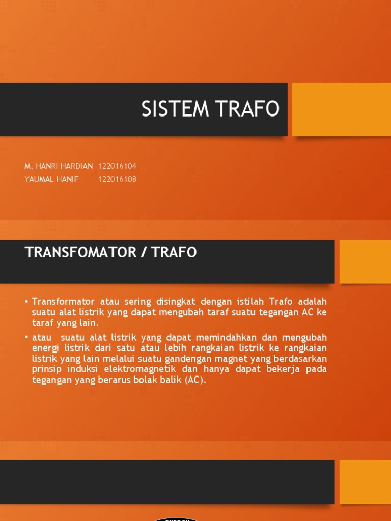 Sistem Trafo | PDF