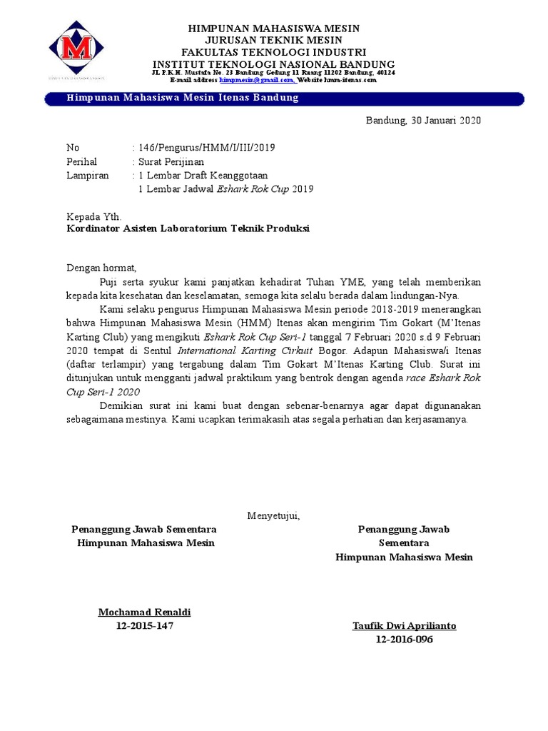 121 Surat Dispen | PDF