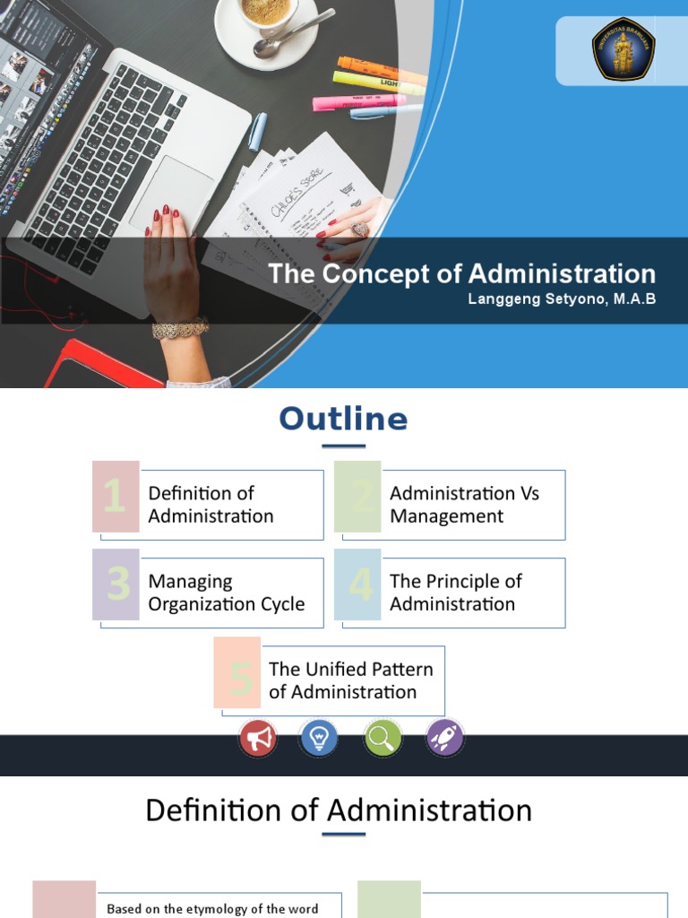 The Concept of Adminitration | PDF | Word | Business