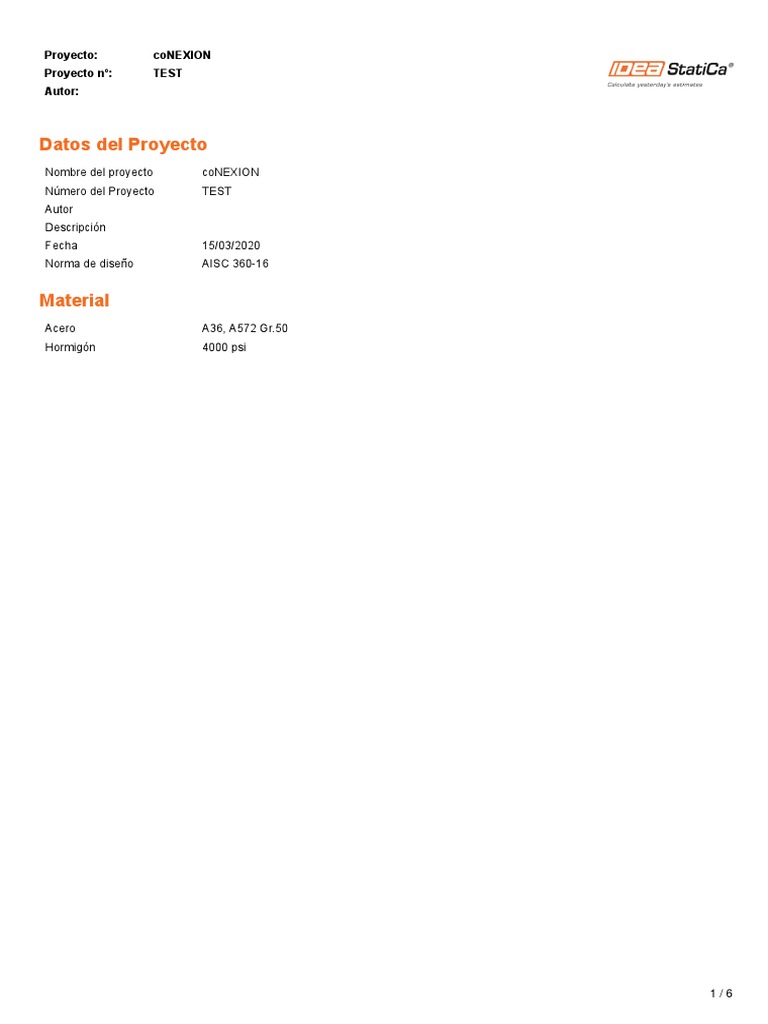 Conexion Tipo Splice en Idea Statica | PDF | Tornillo | Mecánica
