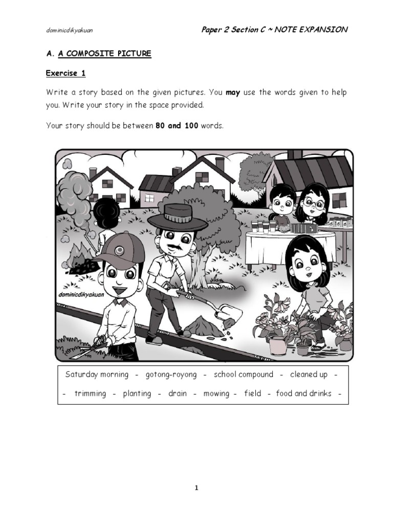 UPSR NOTE EXPANSION EXERCISES - 22 Pages | PDF