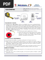 Unidades de medida del flexómetro | PDF | Medición | Longitud