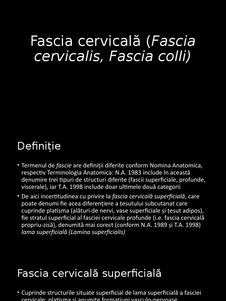 Fascia Cervicala, Spatiul MVF, Faringele | PDF