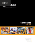 Company Profile: Wardiere Inc | PDF | Audit | Consultant