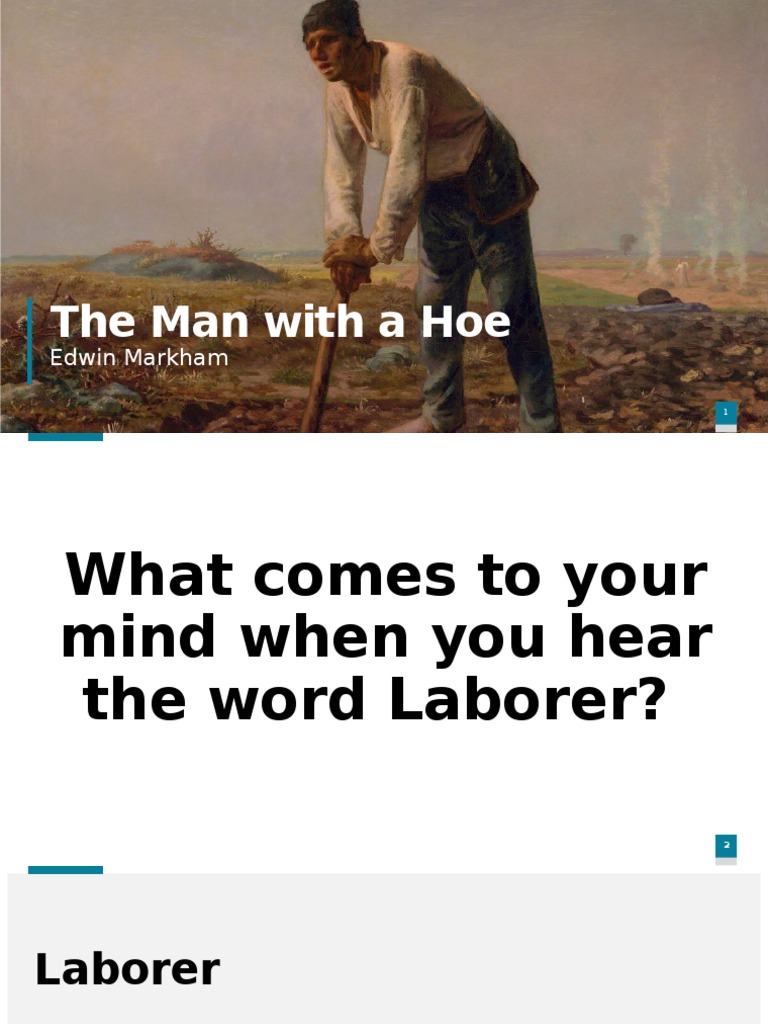 The Man With A Hoe | PDF | Young Adult