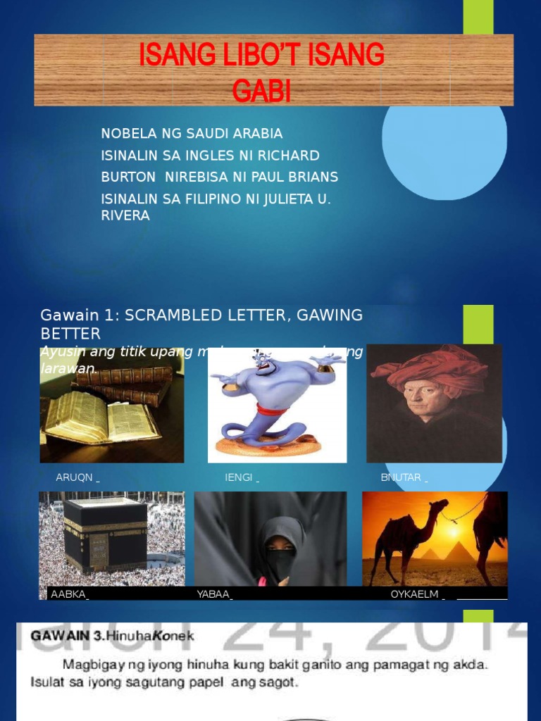 Isang Libo't Isang Gabi | PDF
