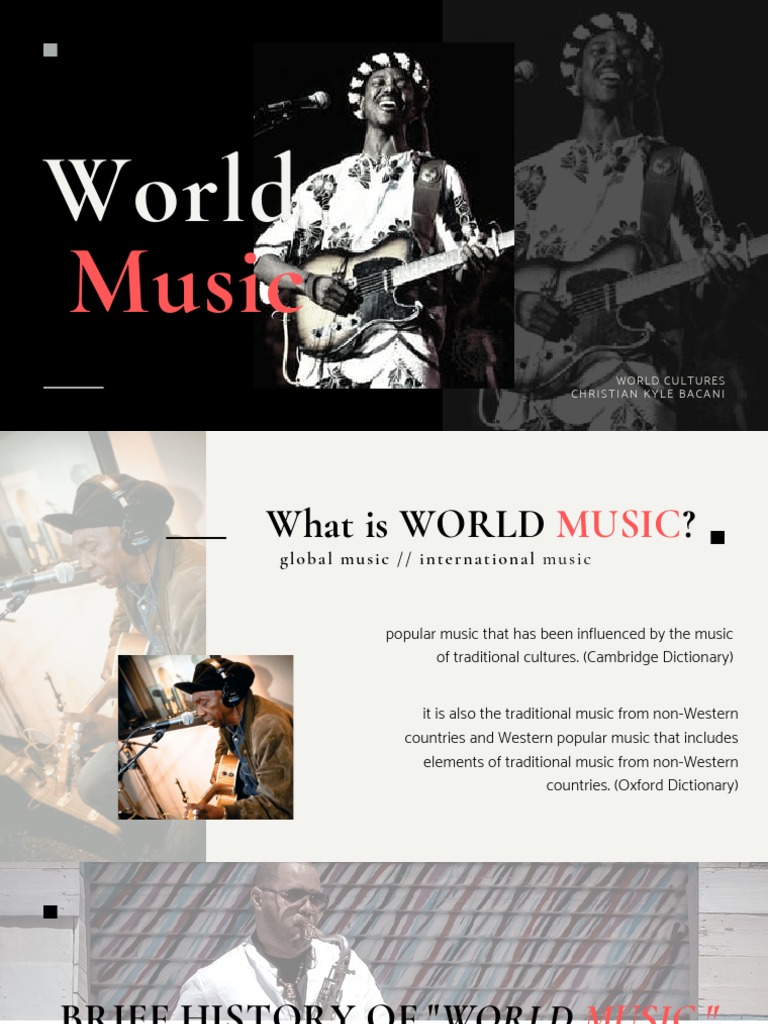 A Comprehensive Introduction to World Music: Its History, Genres, Icons ...