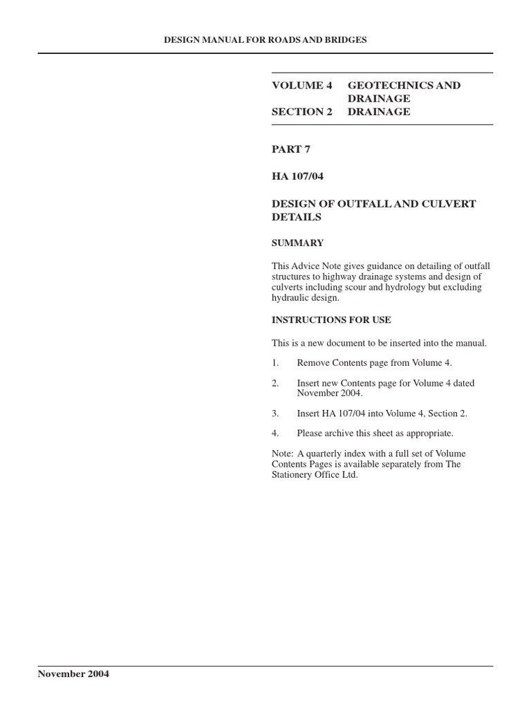 Culvert Design | PDF | Flood | Hydrology