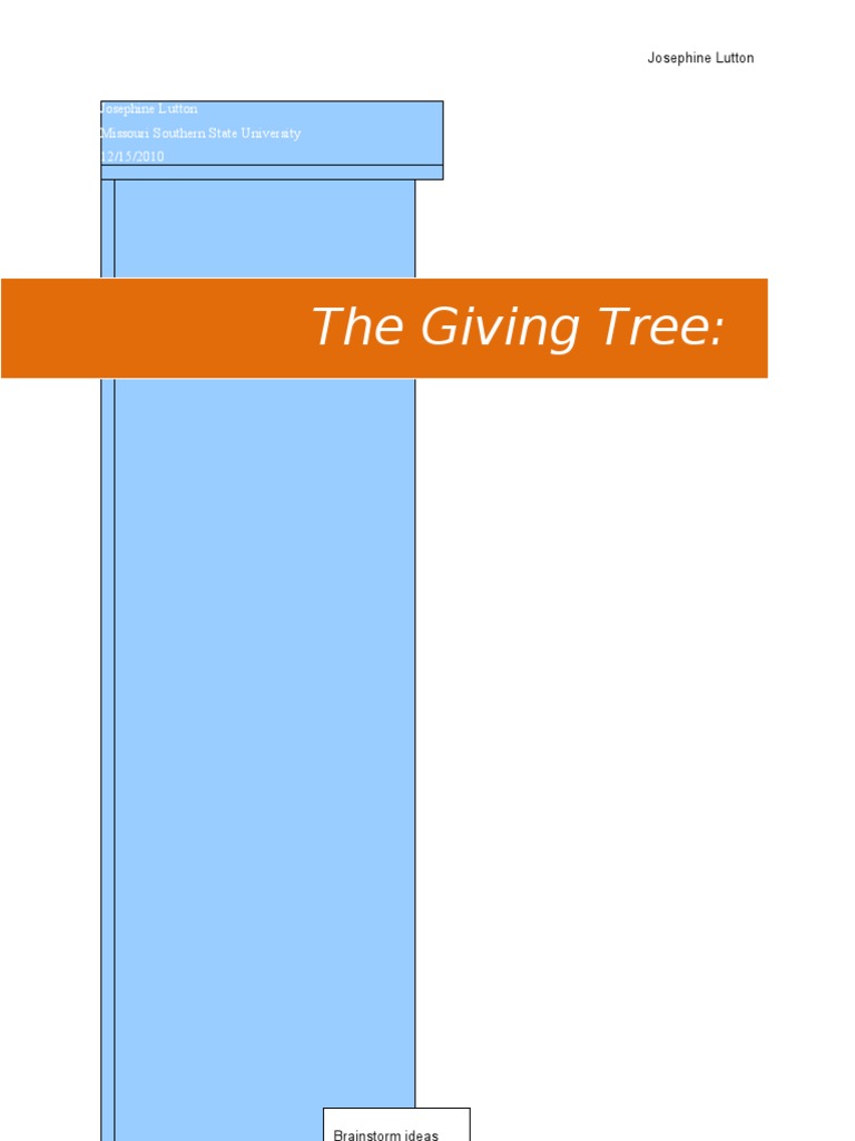 The Giving Tree | PDF | Phonics | Reading (Process)