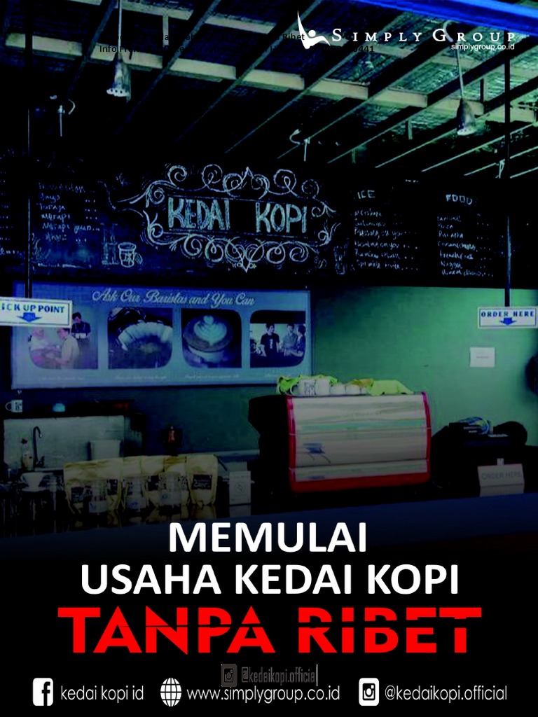 Peluang Usaha Kedai Kopi Kekinian | PDF | Memasak, Makanan, & Anggur