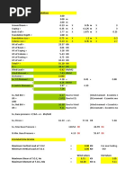 Calculation of Solidity Ratio & Sheilding Factor H For Multiple Frames ...