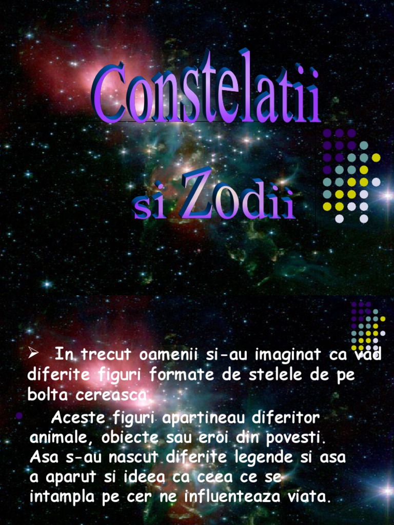 Constelatii | PDF
