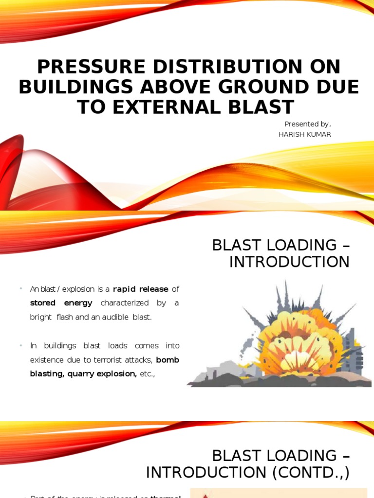Blast Loading | PDF | Explosion | Shock Wave