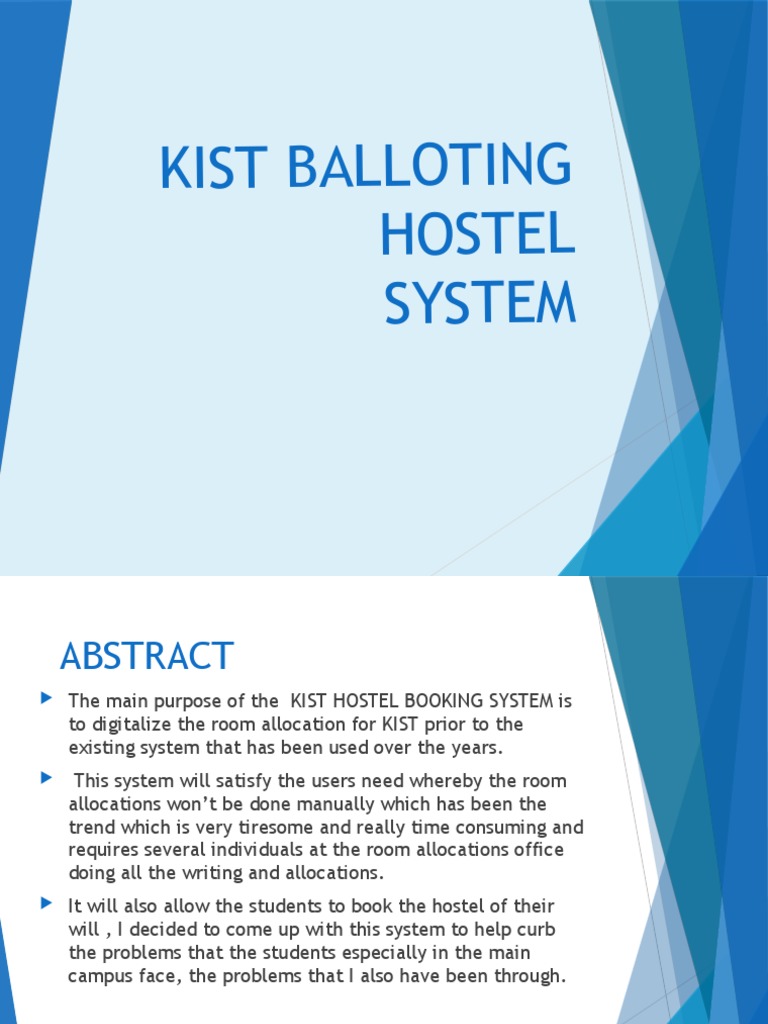 Online Hostel Booking System | PDF | Hostel | Computing