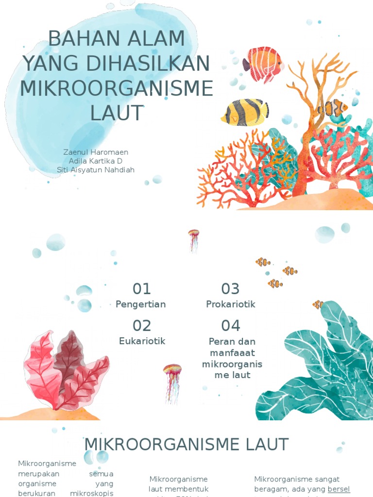 Mikroorganisme Laut | PDF