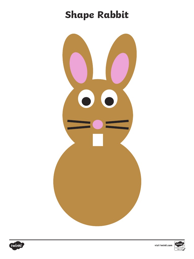 Rabbit-2d-Shape-Activity-Sheets Ver 3 | PDF