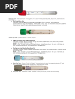 Vacutainer Tube Guide - BD Vacutainer ® Venous Blood Collection Tube ...