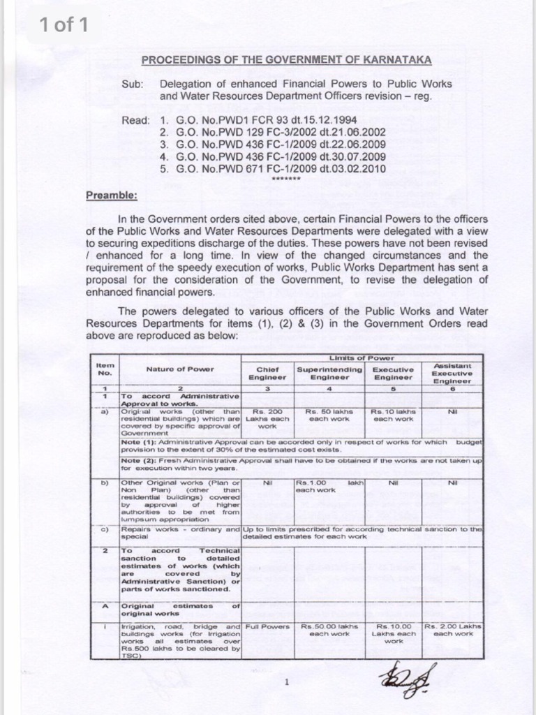 Delegation of Powers PDF | PDF