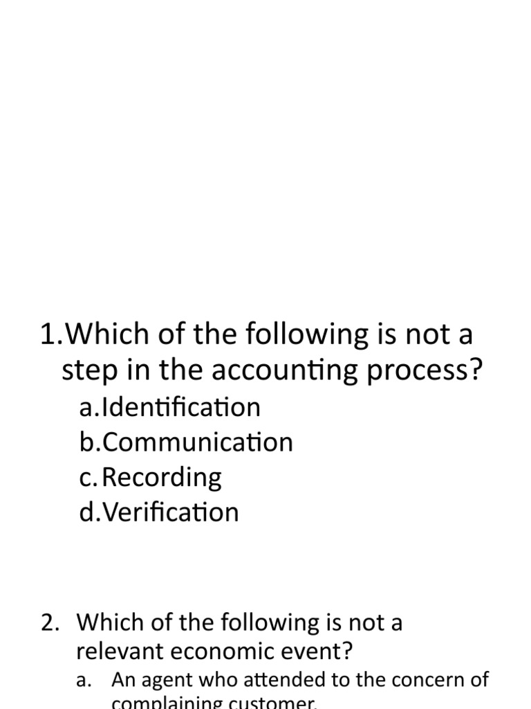 Accounting Quiz 1 | PDF | Sole Proprietorship | Accounting