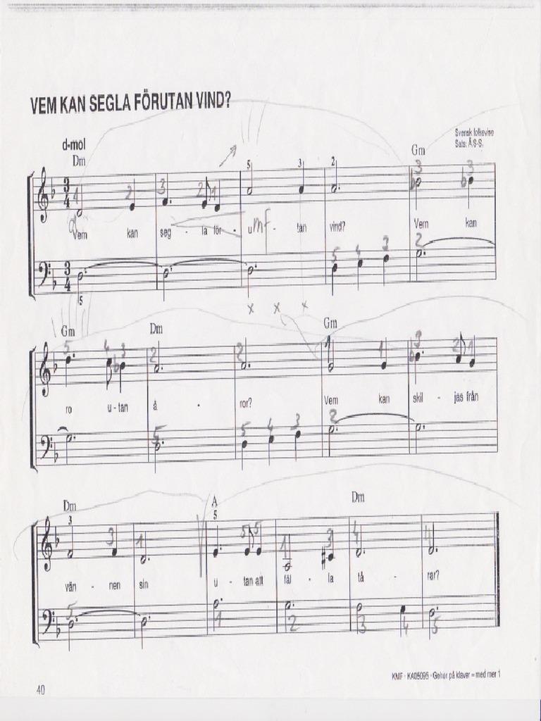 Vem Kan Segla Forutan Vind PDF | PDF