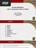 22-24 Sep FTX Conop | PDF | Military Organization | Warfare