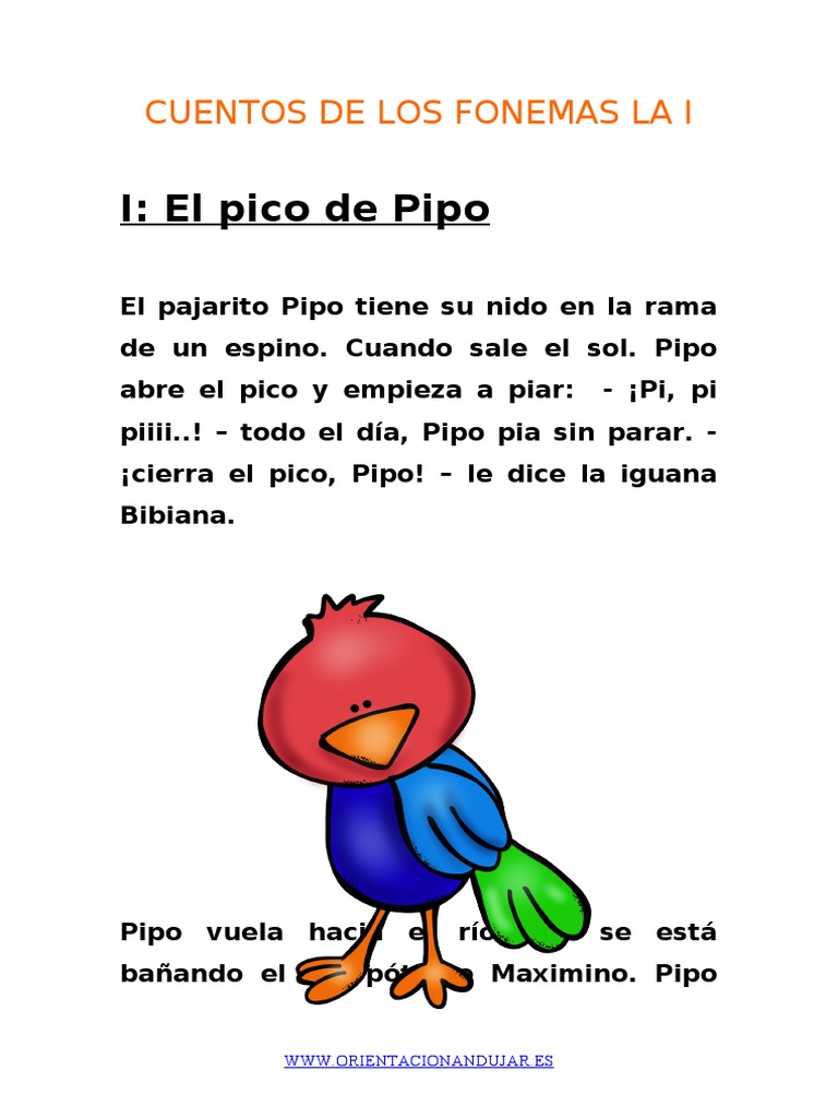 Fonema I Cuento | PDF