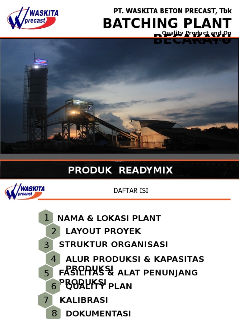 Profil Batching Plant | PDF