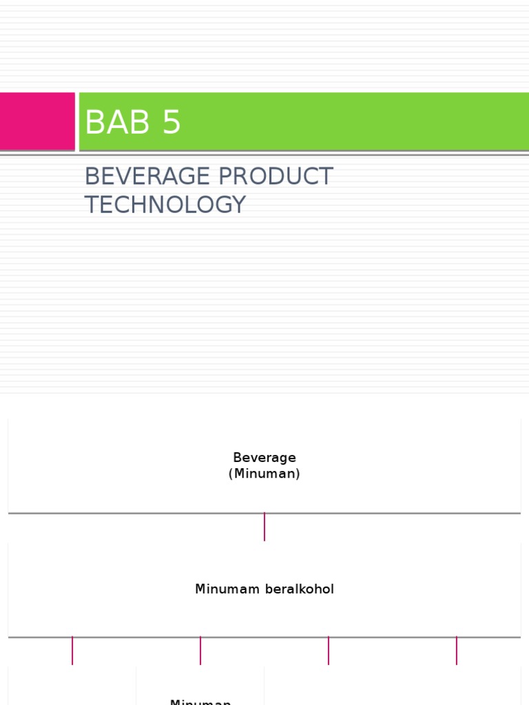 Beverage Product Technology | PDF