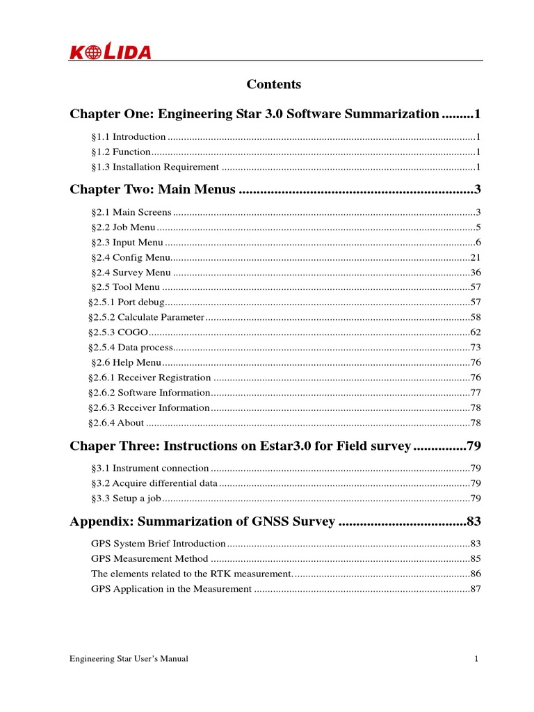 Egstar Manual Pdf Pdf General Packet Radio Service Surveying