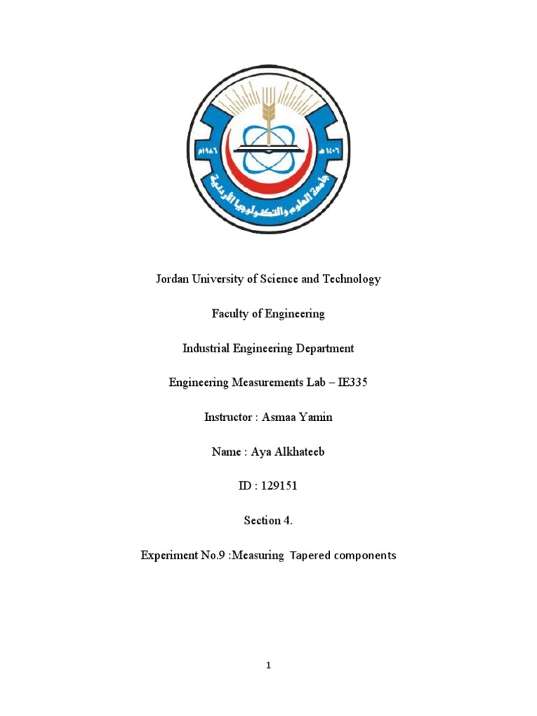 Jordan University of Science and Technology | PDF | Scientific ...