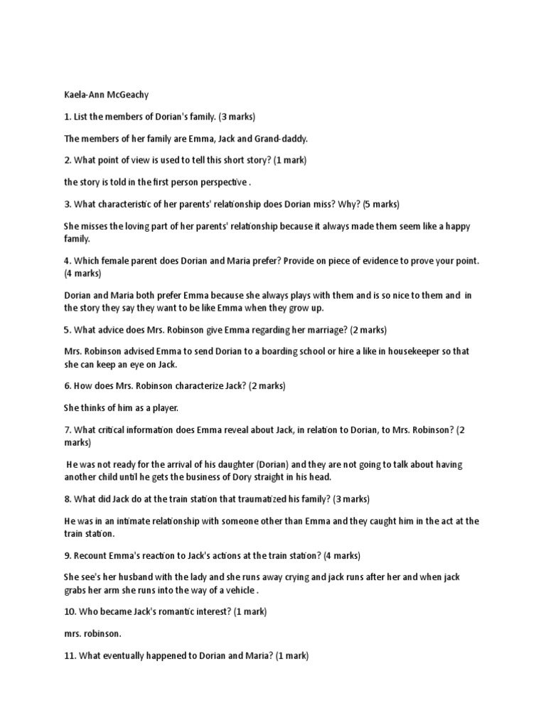 Emma Questions | PDF