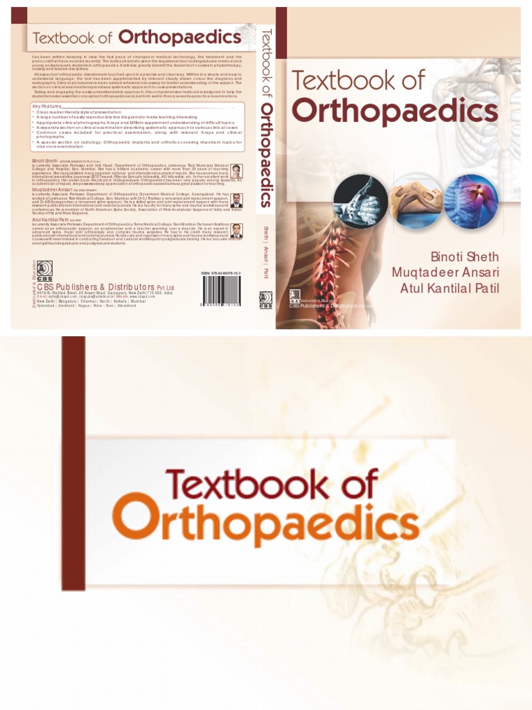 Textbook of Orthopedics PDF | PDF | Orthopedic Surgery | Thumb