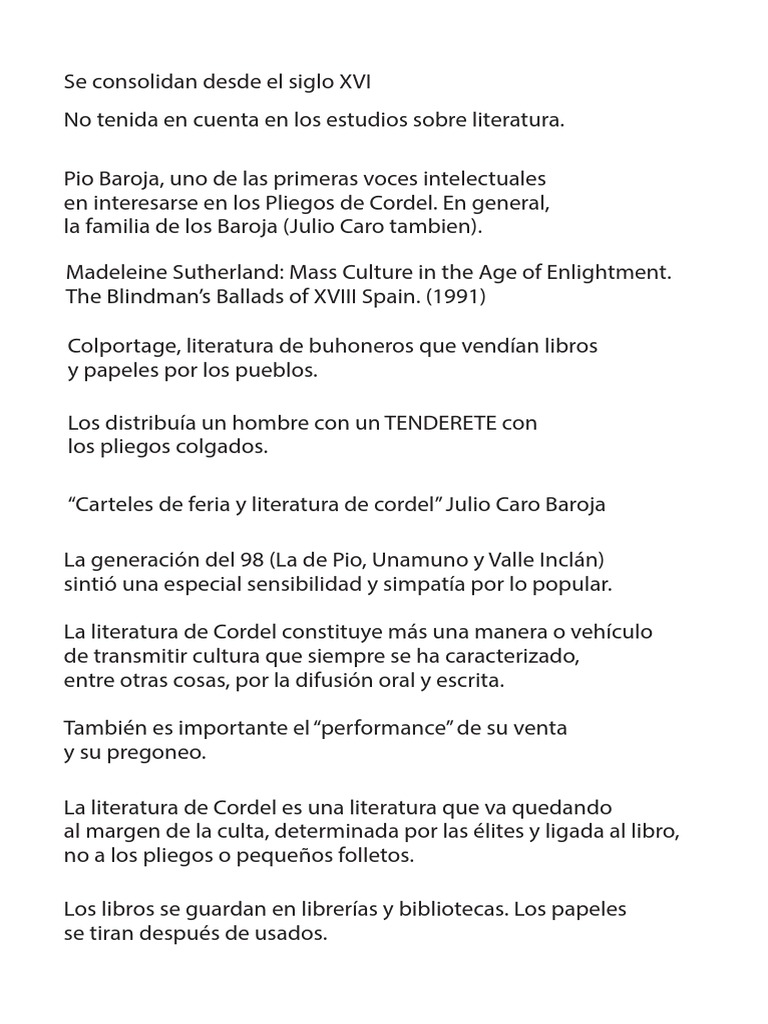 La literatura de cordel: una tradición oral y popular consolidada desde ...