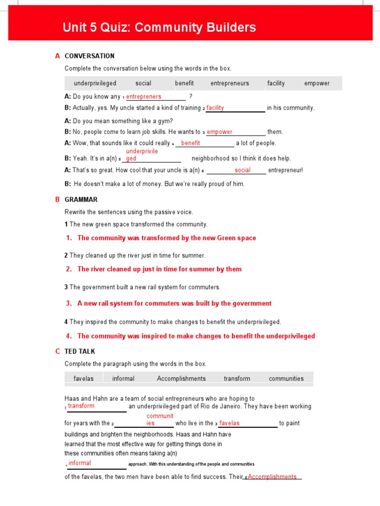 ASSIGNMENT 8 Unit 5 Quiz Keynote COMPLETE | PDF | Social Science