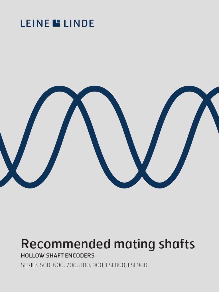 818306-01 Recommended Mating Shafts Manual en | PDF | Screw ...