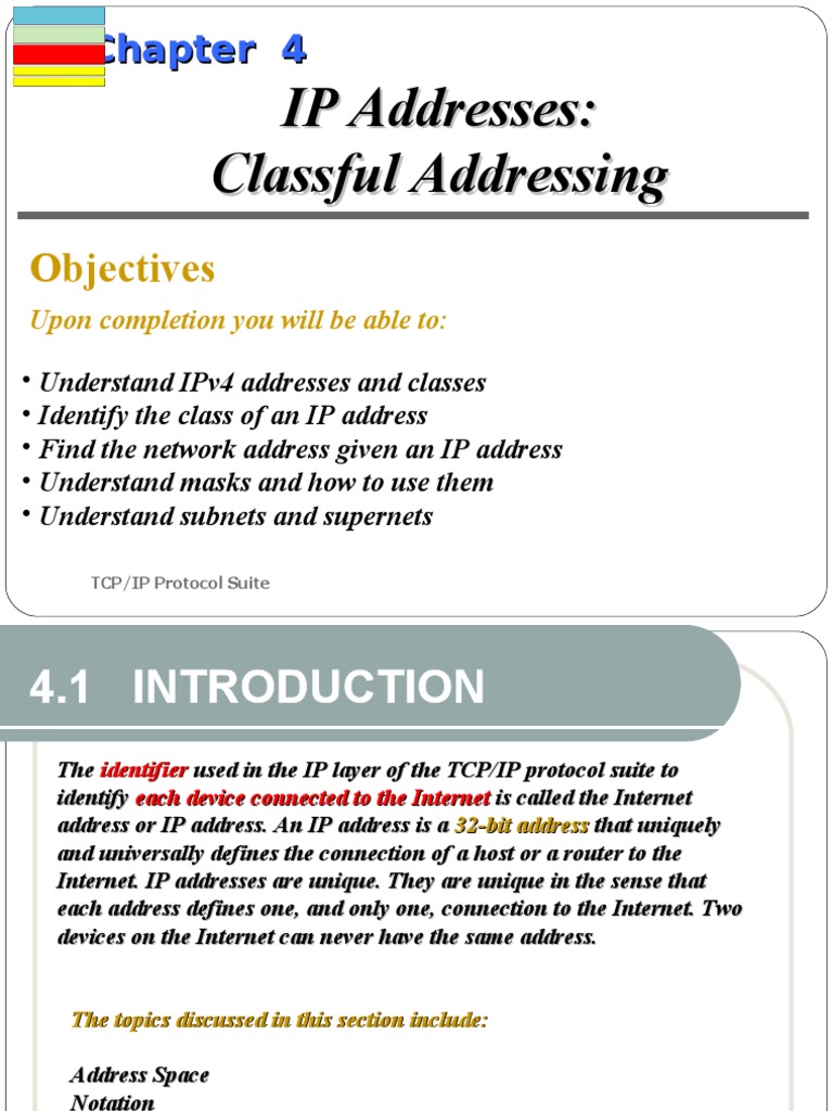 IP Addressing, Subnetting, Supernetting | PDF | Ip Address | Internet Protocols