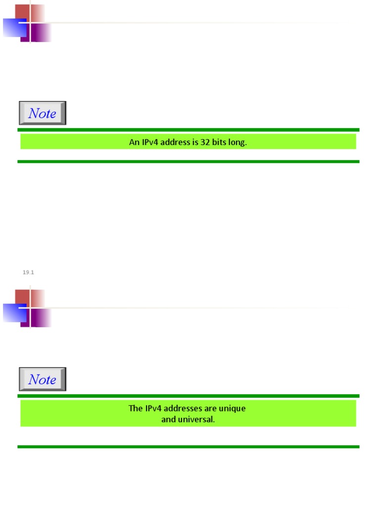 Lecture23 - IP Address | PDF | Bit | Numbers