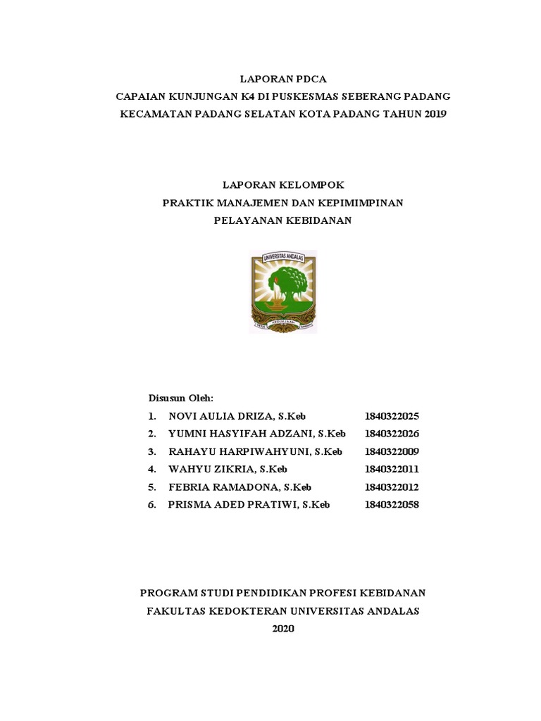 Makalah Pdca Fix | PDF
